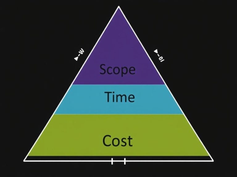 Triángulo de hierro: alcance, tiempo y costo en proyectos